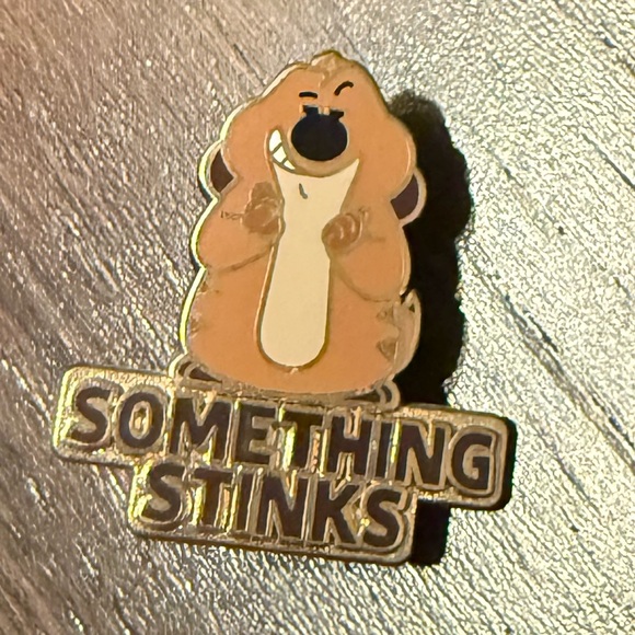 Disney | Jewelry | Disney Timon Something Stinks Pin Lion King | Poshmark